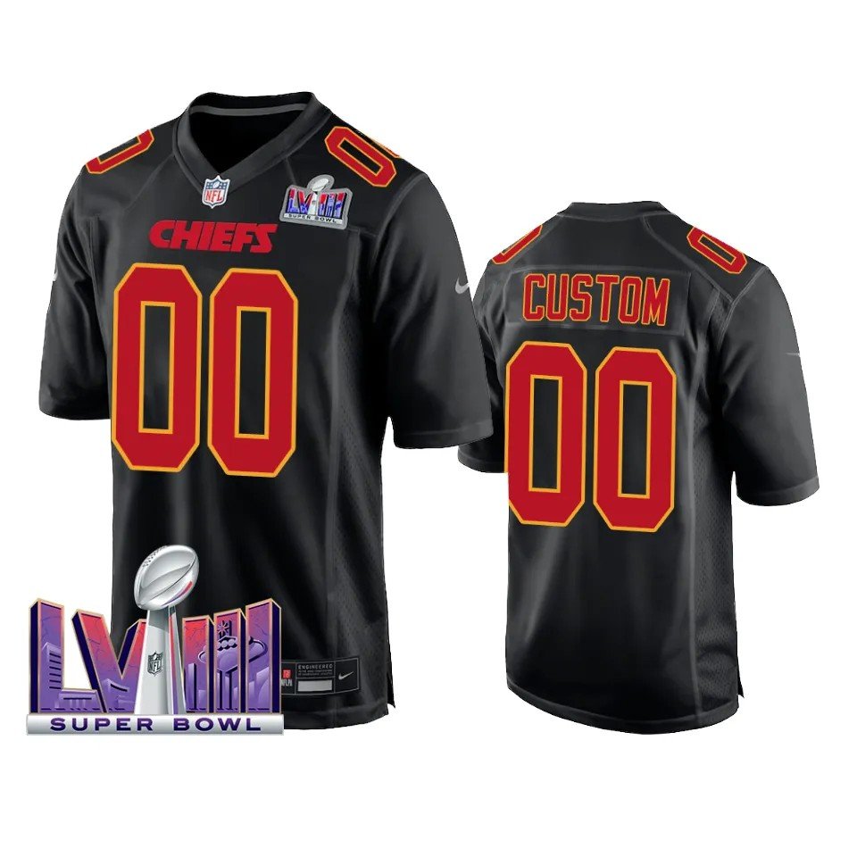 Chiefs Custom Super Bowl LVIII Jersey – Football Fanzone